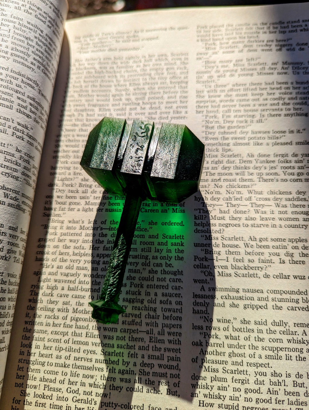 Eleven Crystal Hammer Green Crystal Hammer Resin Hammer - Etsy
