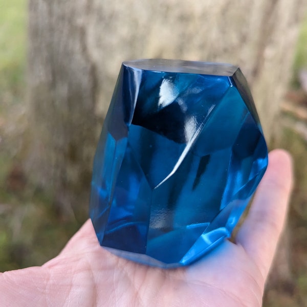 Crystal Paperweight - Etsy