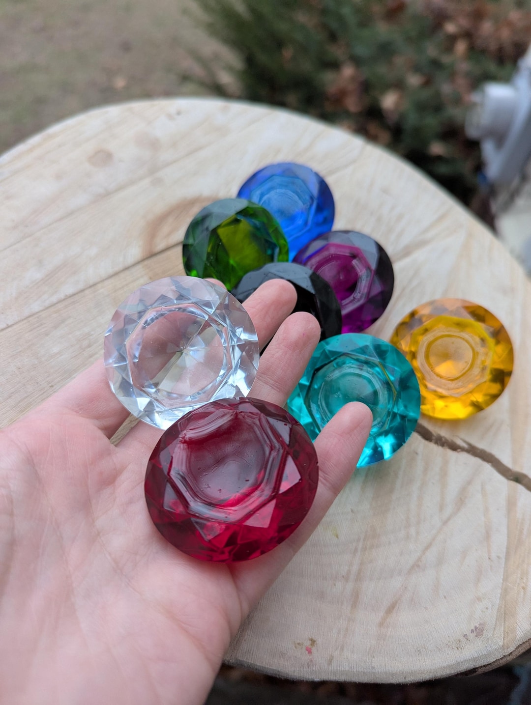 Video Game Gem Cosplay Prop / Custom Set of 8 Gems / Custom Cosplay Gem ...