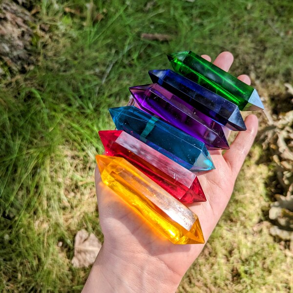 Resin Elemental Gems - Etsy