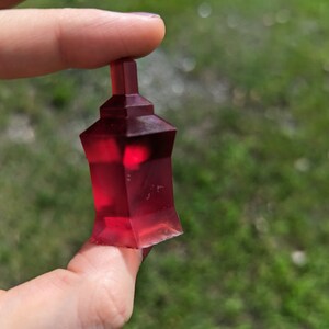 Crystal Potion Decanter Bottles Red Potions TTRPG Props Potion Bottles ...