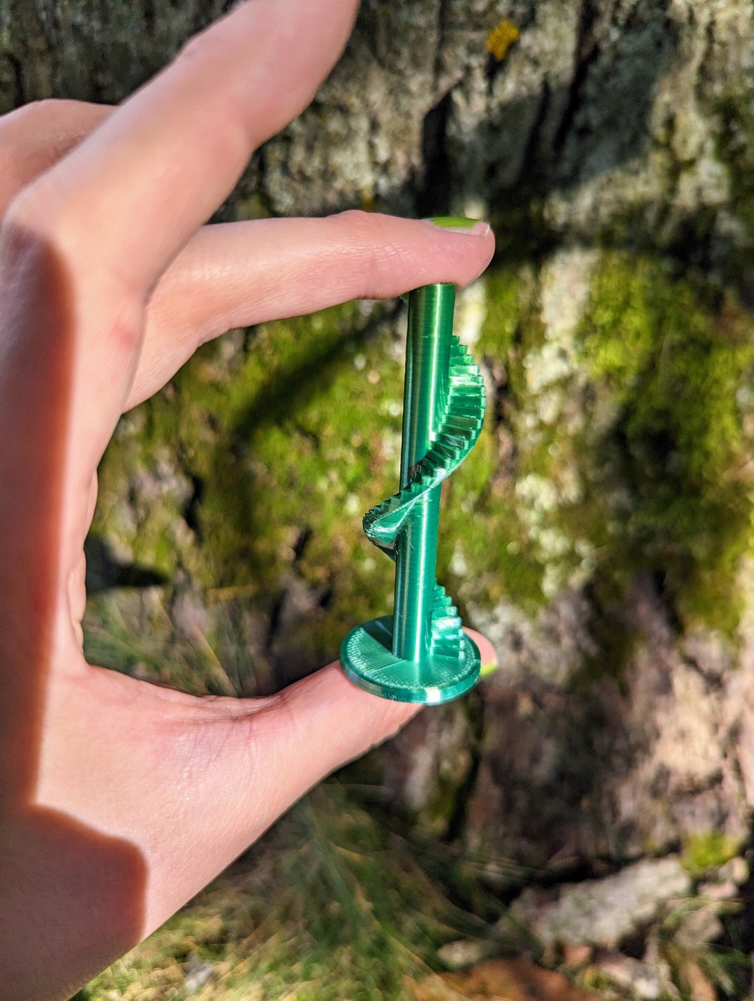 Green Pixie Staircase Pixie Staircase Dollhouse Minis Minaitures for ...
