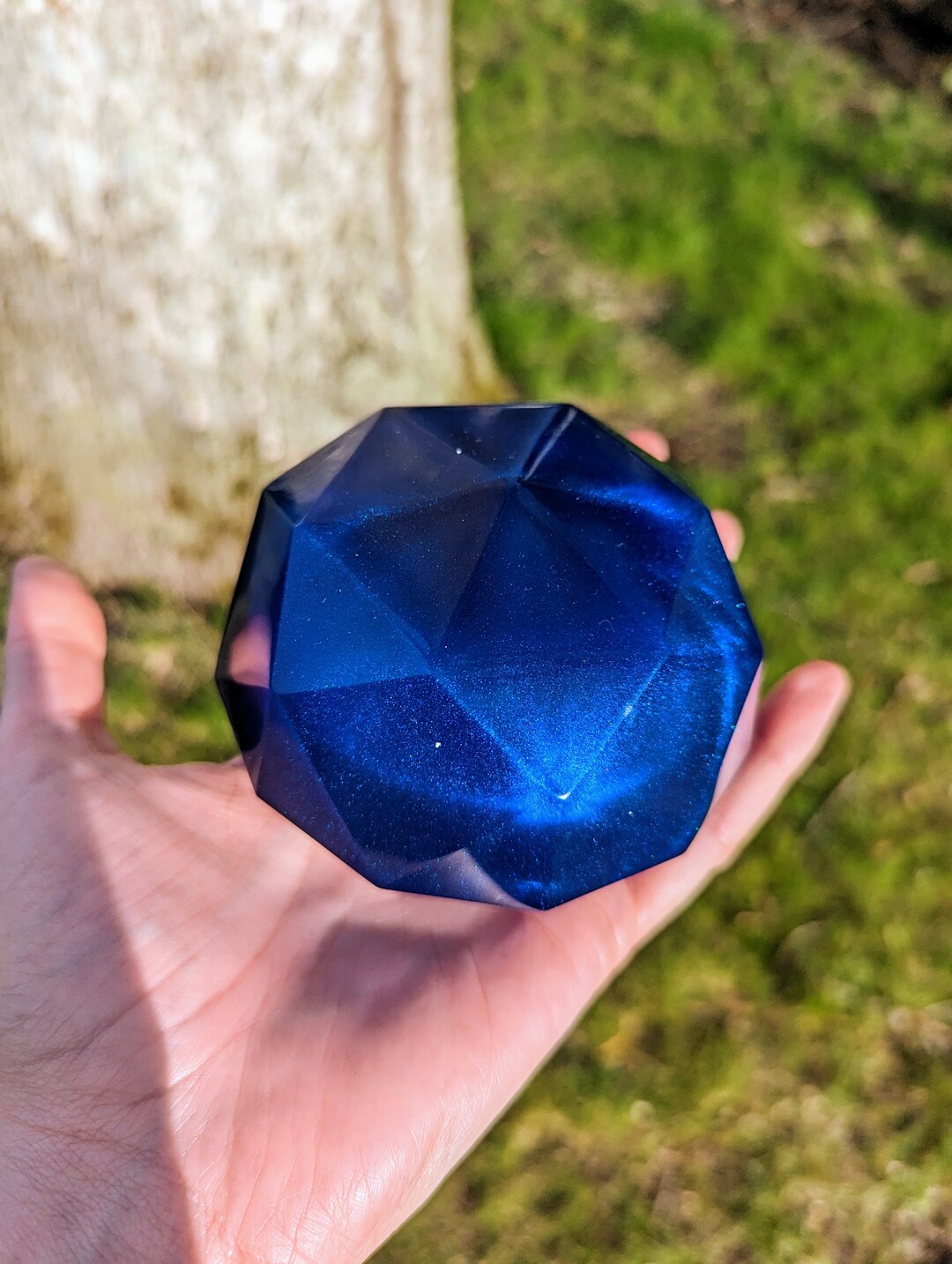 Huge Resin Gem Crystal Staff Topper Wizard Staff Big Crystal Giant ...