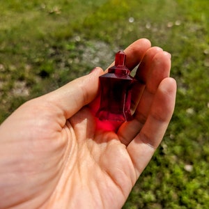 Crystal Potion Decanter Bottles Red Potions TTRPG Props Potion Bottles ...