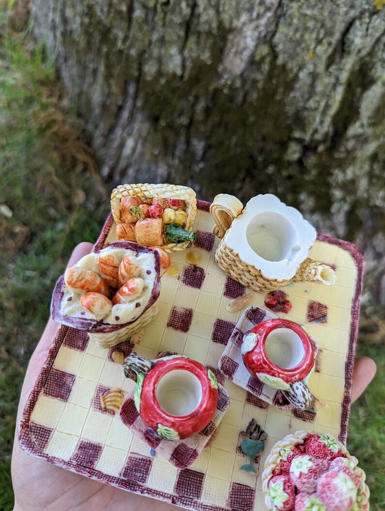 Vintage Mini Apple Teaset - Etsy