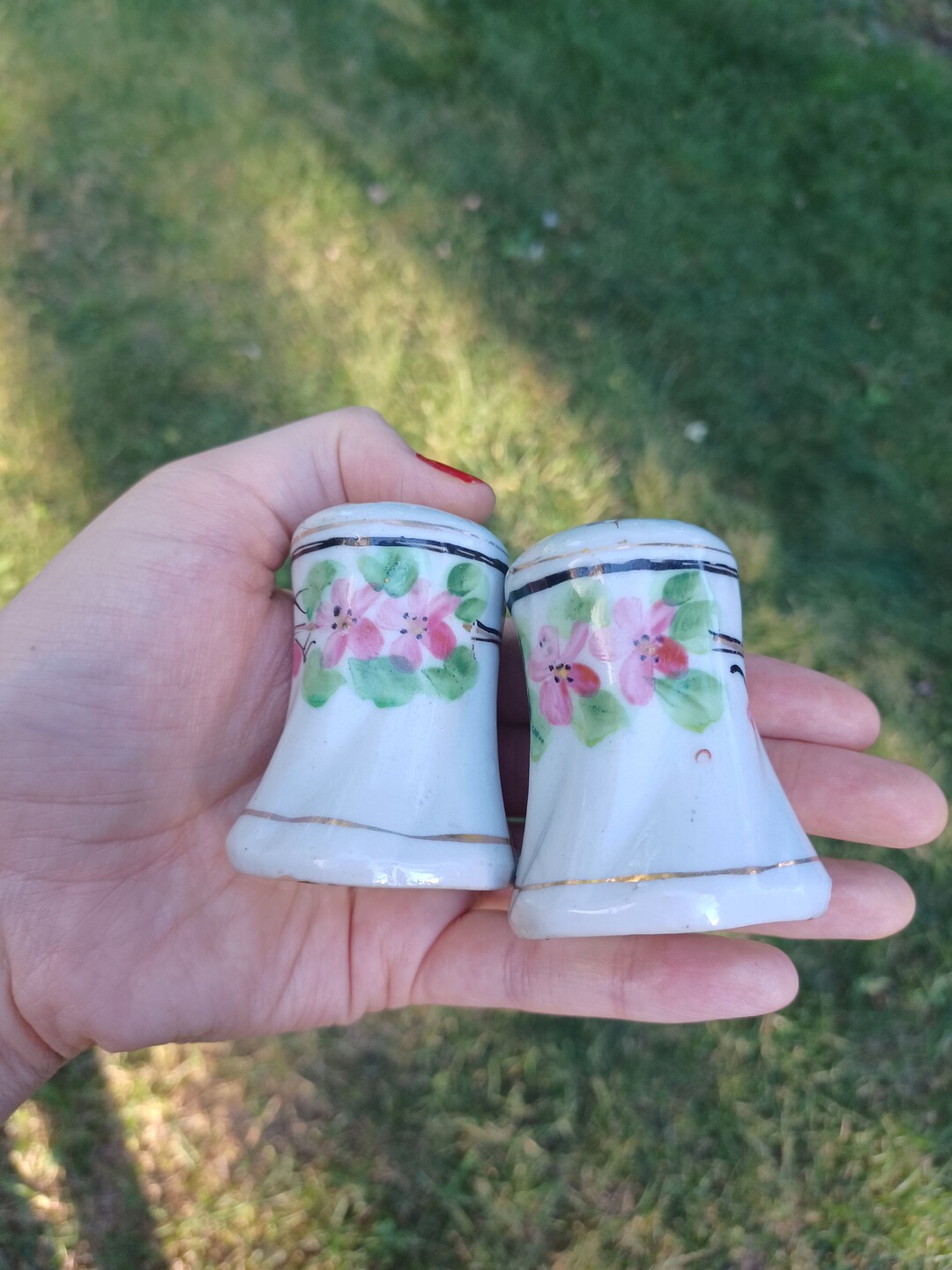 Vintage Japanese Sakura Salt and Pepper Shakers - Etsy