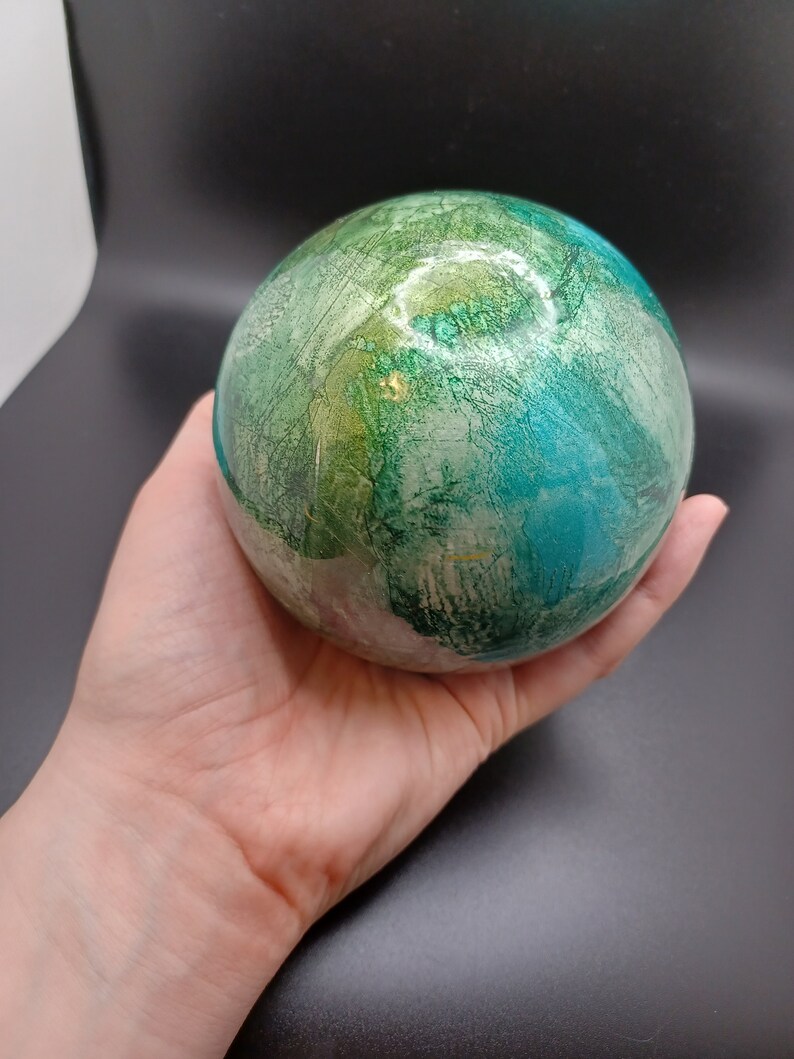 Vintage Clay Orb / Staff Topper / Clay Staff Topper / Wizard / - Etsy