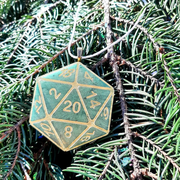 D20 Ornament - Etsy