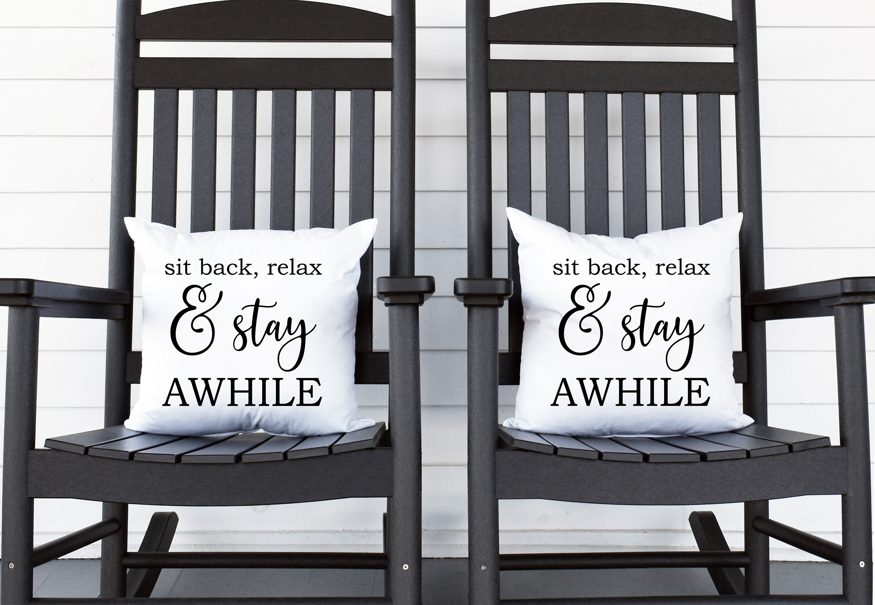 Sit Back Relax and Stay Awhile Svg Modern Farmhouse Svg | Etsy