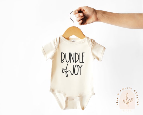 Bundle of Joy SVG Minimalist Onesie Svg Gender Neutral - Etsy