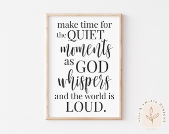 Quiet Time Sign - Etsy