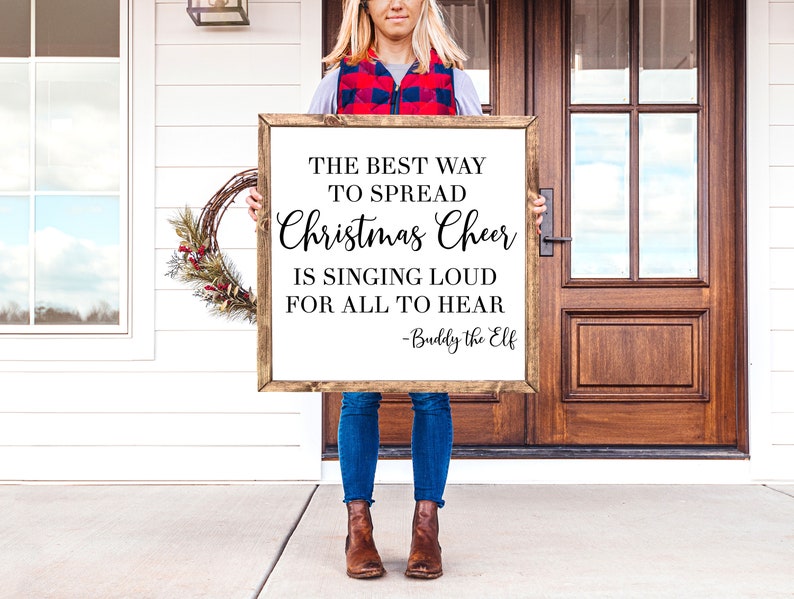 Elf Movie Quote Svg the Best Way to Spread Christmas Cheer - Etsy