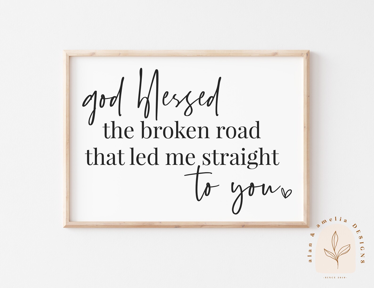 God Blessed the Broken Road SVG Rascal Flatts Lyrics Svg - Etsy