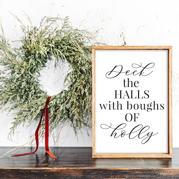 Boughs of Holly - Etsy