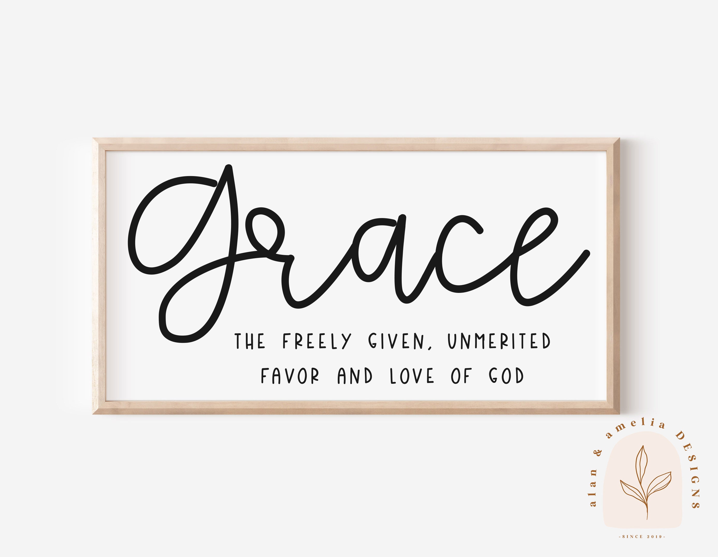 Grace SVG Christian Sign Svg Forgiveness Svg Minimalist | Etsy