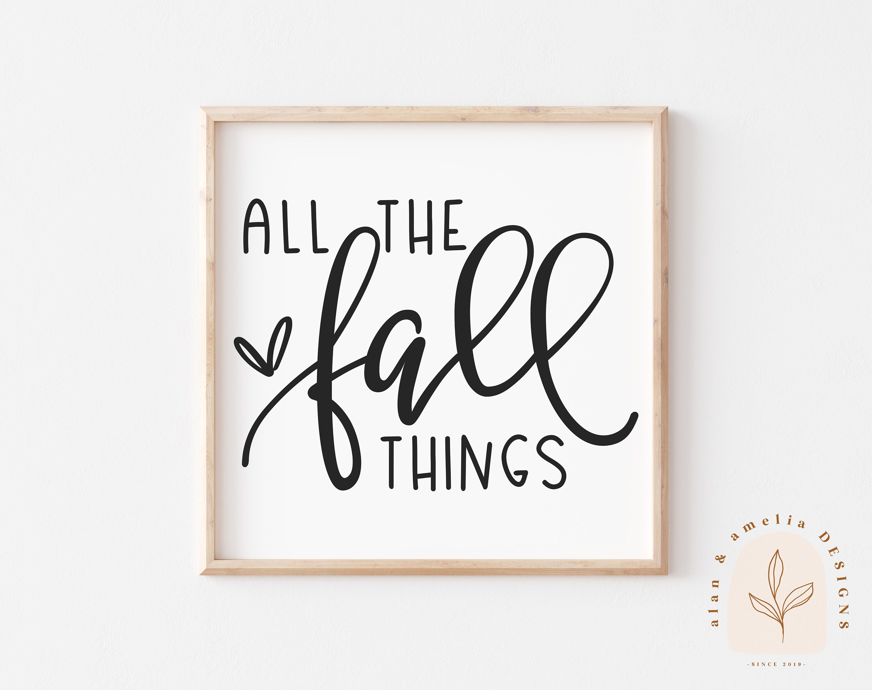All the Fall Things SVG Fall Matching Shirts Svg Fall - Etsy