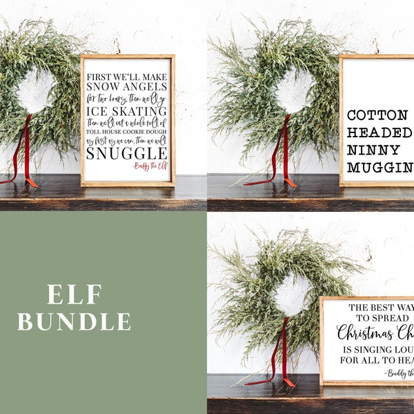 Elf Sign - Etsy