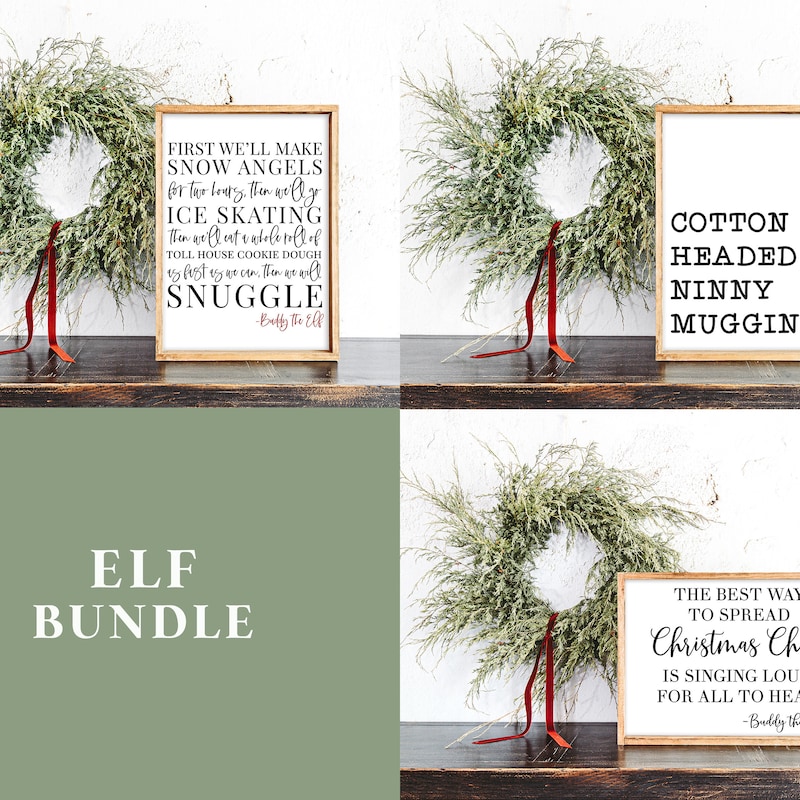 Elf Signs - Etsy