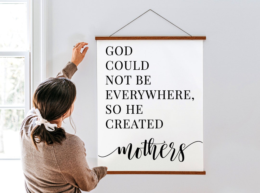 God Created Mothers SVG | Christian Mother's Day Cut File | Sentimental ...