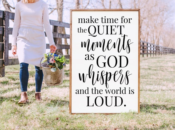 Quiet Time Quotes