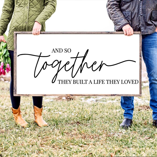 Together They Built a Life They Loved - Etsy