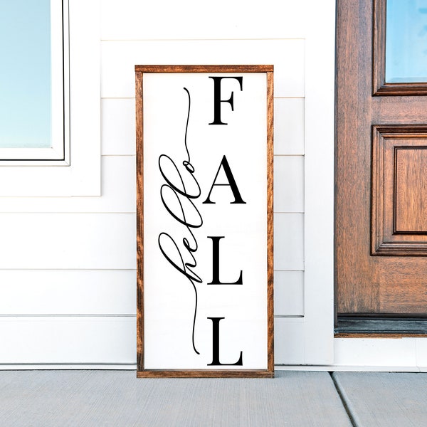 Tall Fall Sign - Etsy
