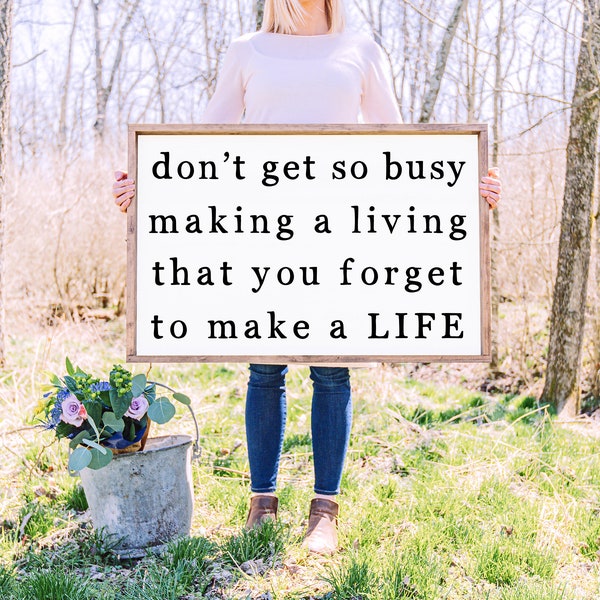 Get Busy Living - Etsy