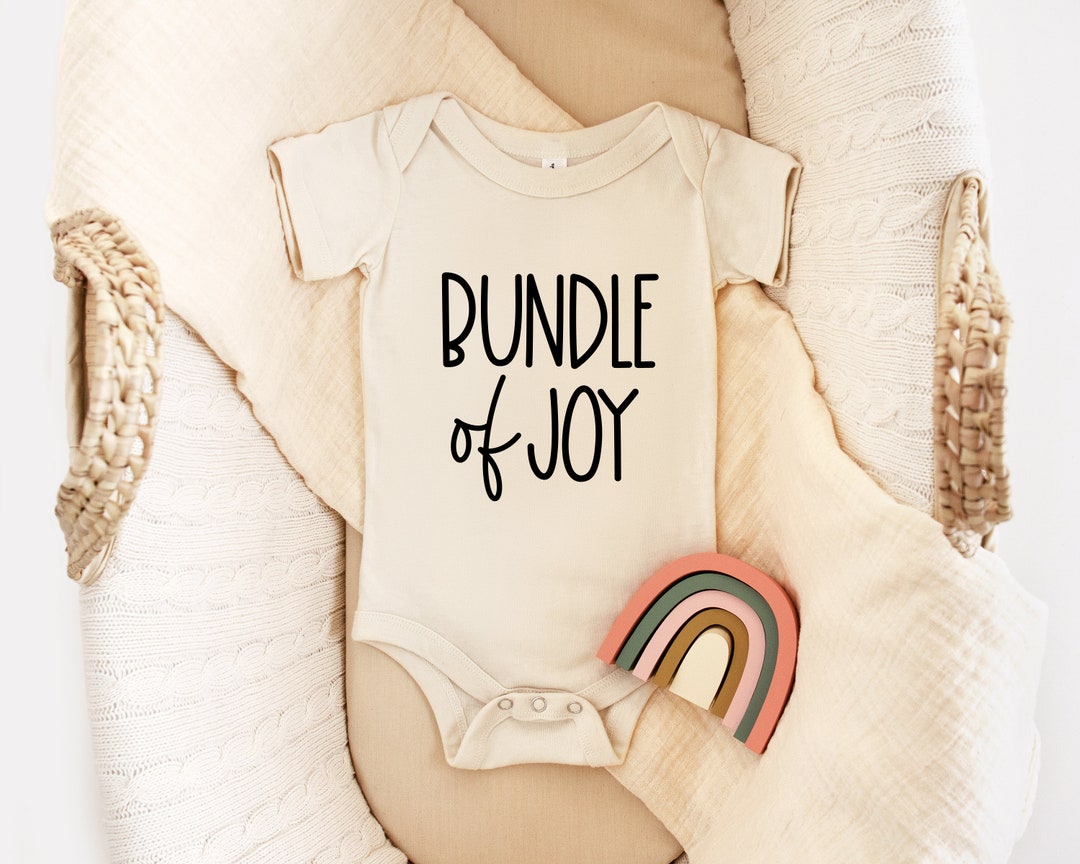 Bundle of Joy SVG | Minimalist Onesie Svg | Gender Neutral Onesie Svg ...