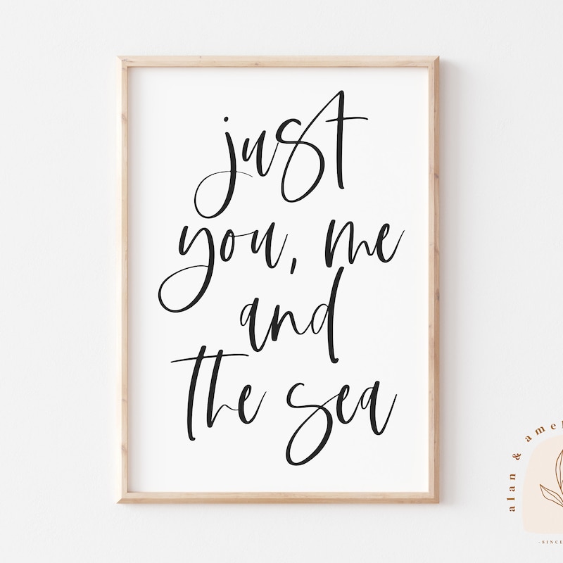 You Me and the Sea - Etsy