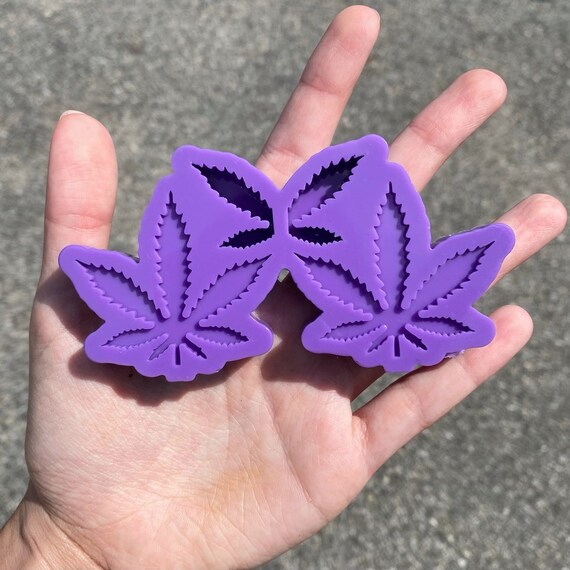 Pot Leaf Weed Straw Topper Silicone Mold for Resin Crafts | Etsy