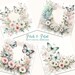 Butterflies & Lace Pretty Digital Scrapbook Paper, Junk Journal Paper ...