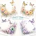 Butterflies & Lace Pretty Digital Scrapbook Paper, Junk Journal Paper ...