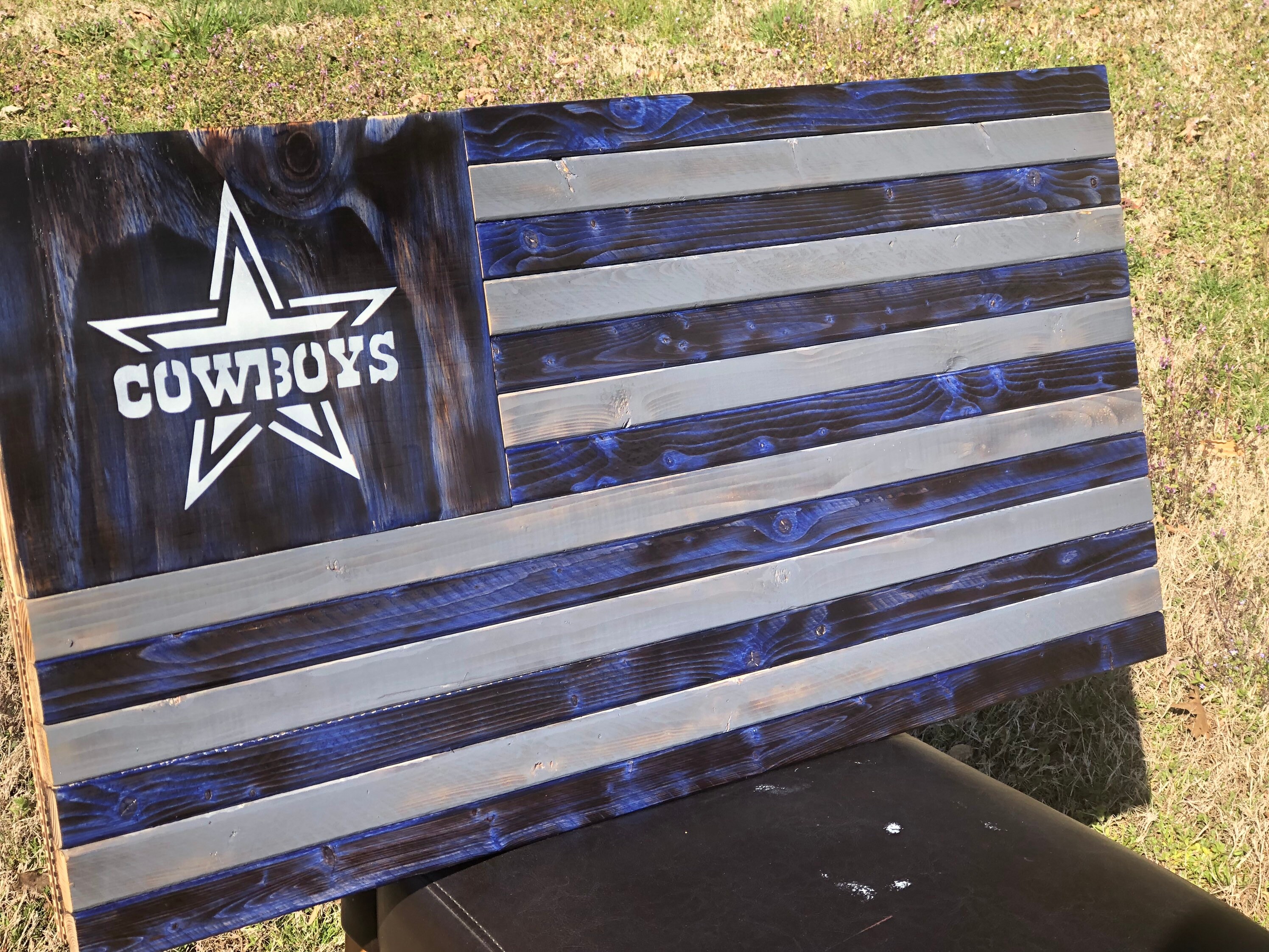 Rustic Handmade Team Flags - Etsy