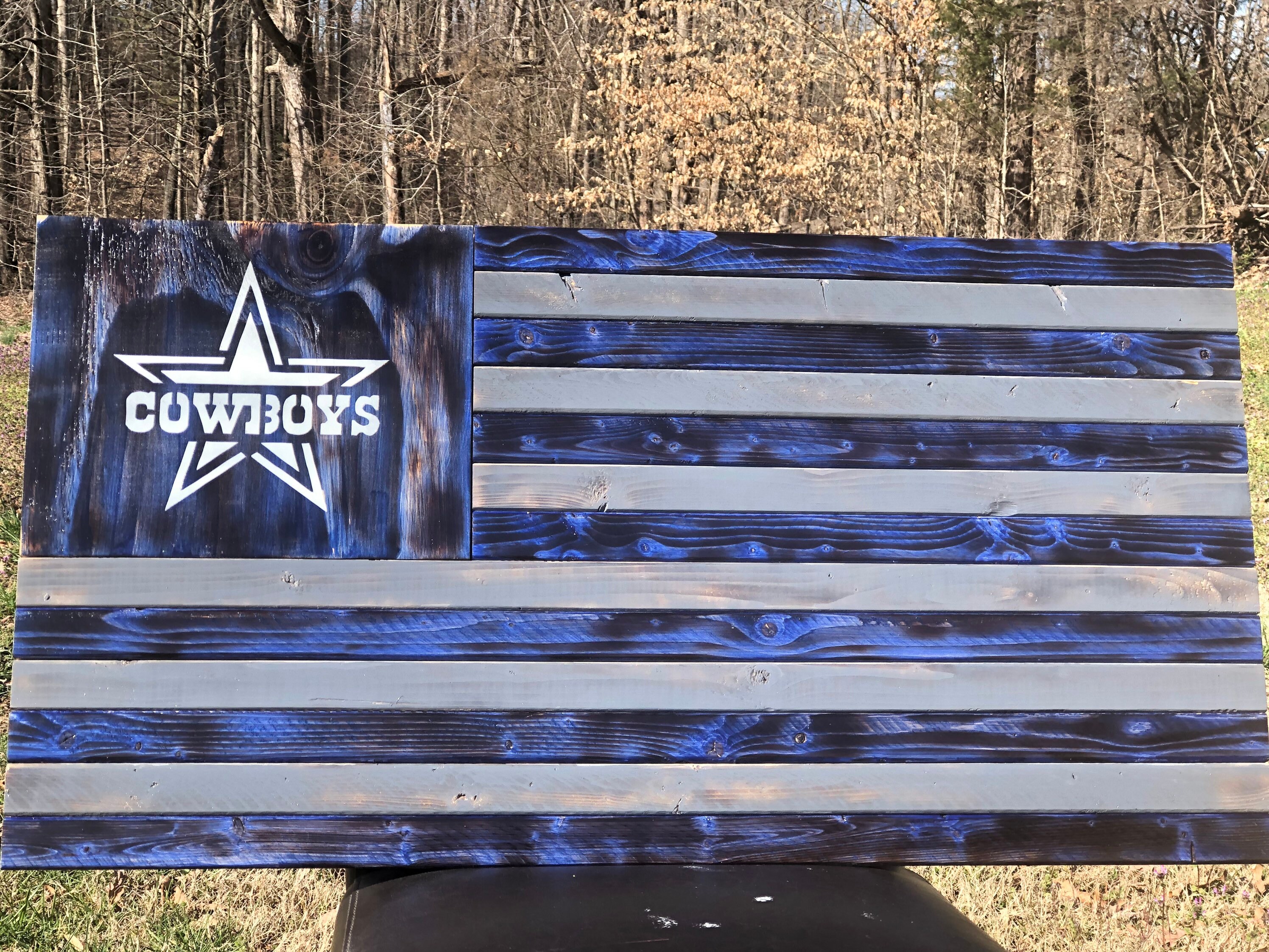 Rustic Handmade Team Flags - Etsy