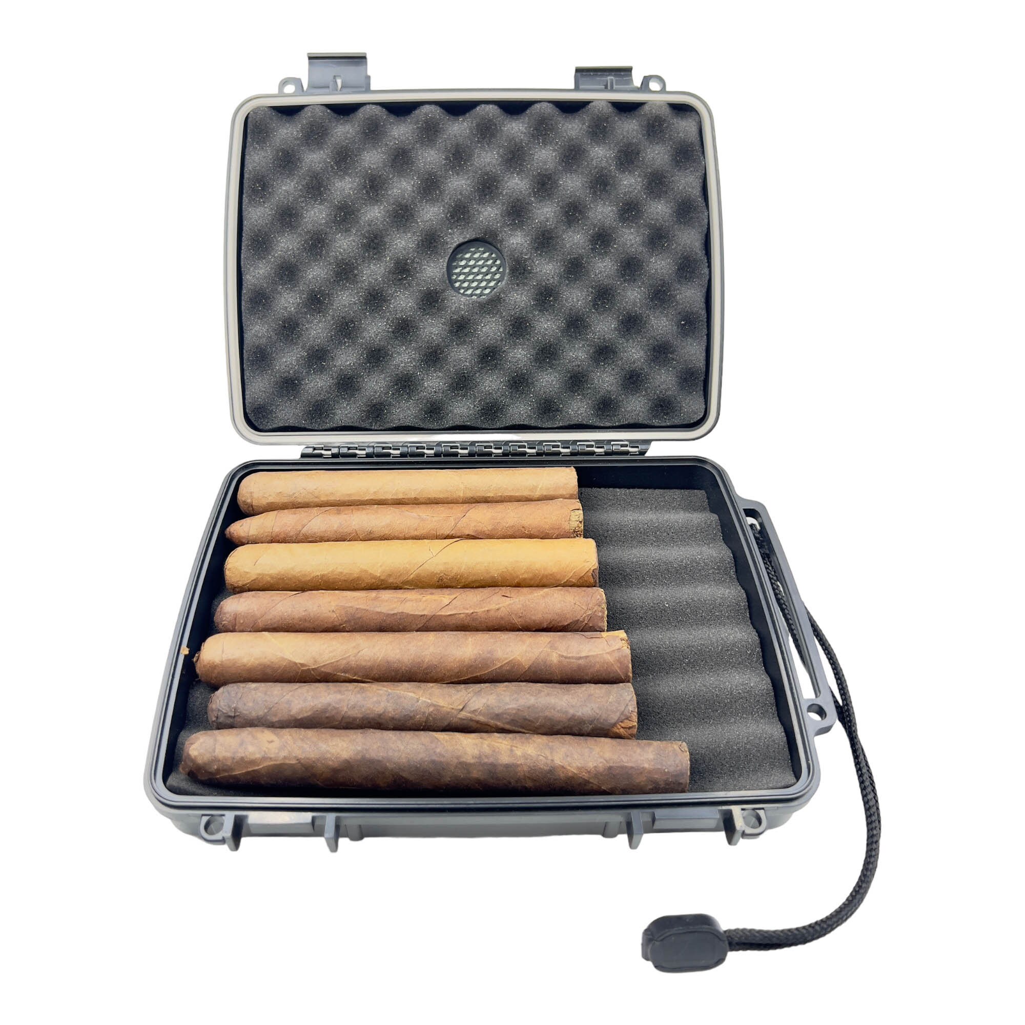 Travel Cigar Humidor Waterproof - Lebanese Flag Graphic, Cigar Case for ...