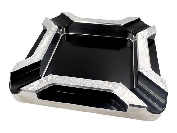 Cigar Ashtray Billet Aluminum 4 Cigar Rests CNC Machined | Etsy