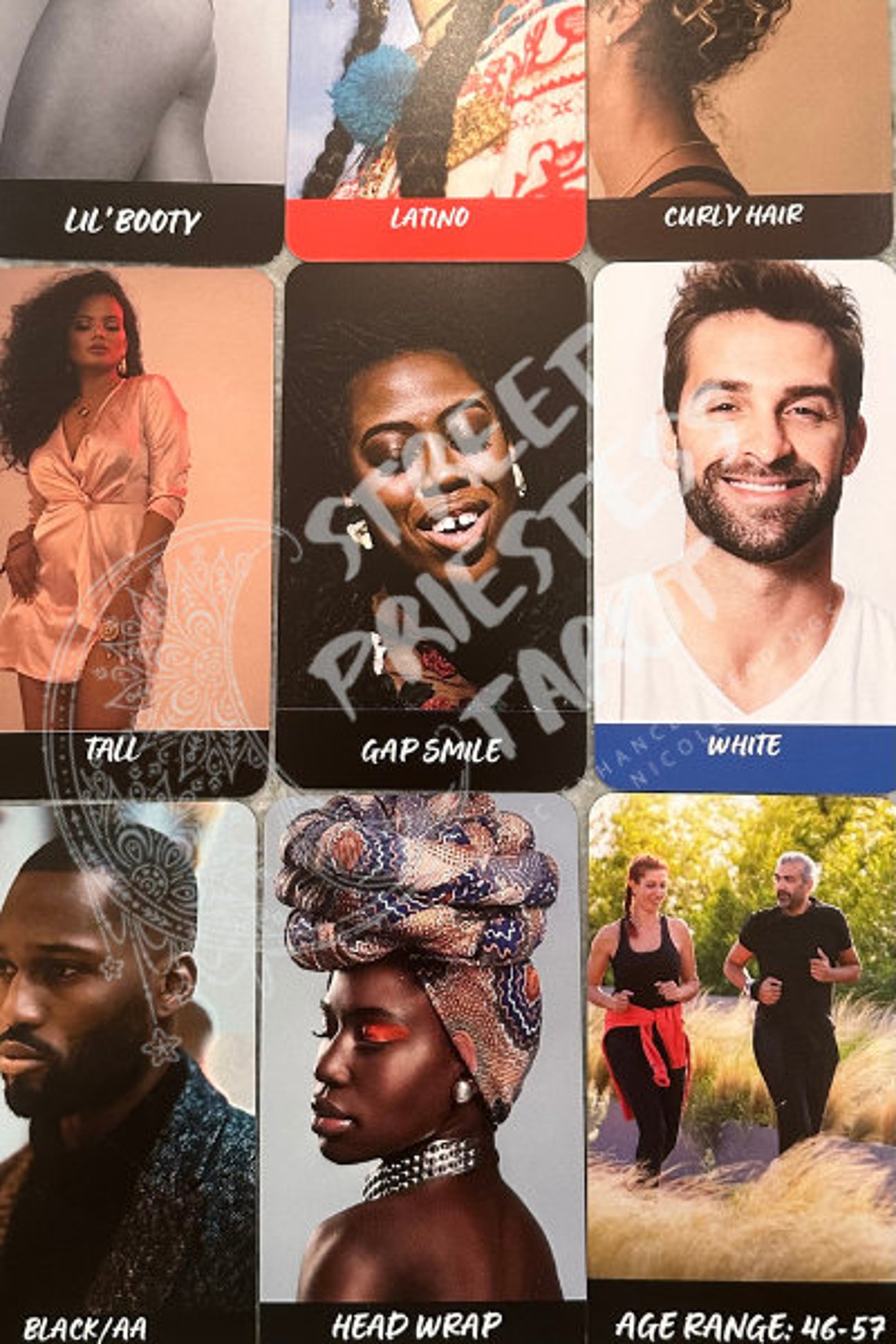 Physical Features Characteristics Oracle Cards Deck | 78 Tarot Size ...