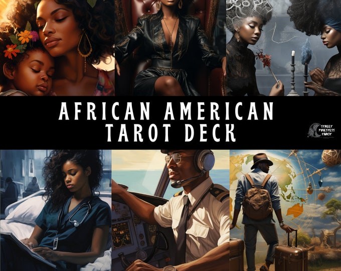 The Urban Tarot Deck & Guidebook - Etsy