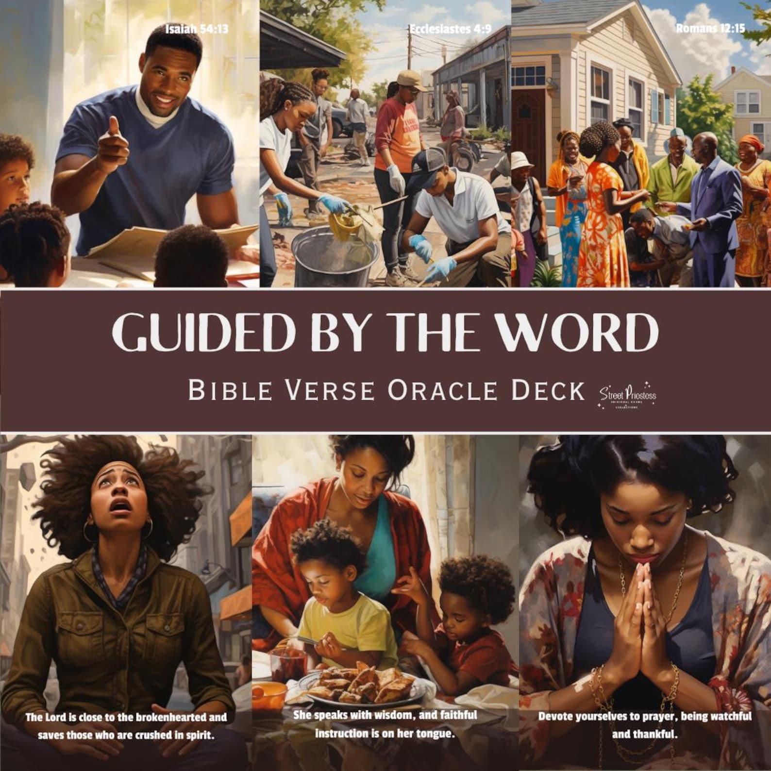 Guided by the Word Scripture Oracle Card Deck | 55 African American ...
