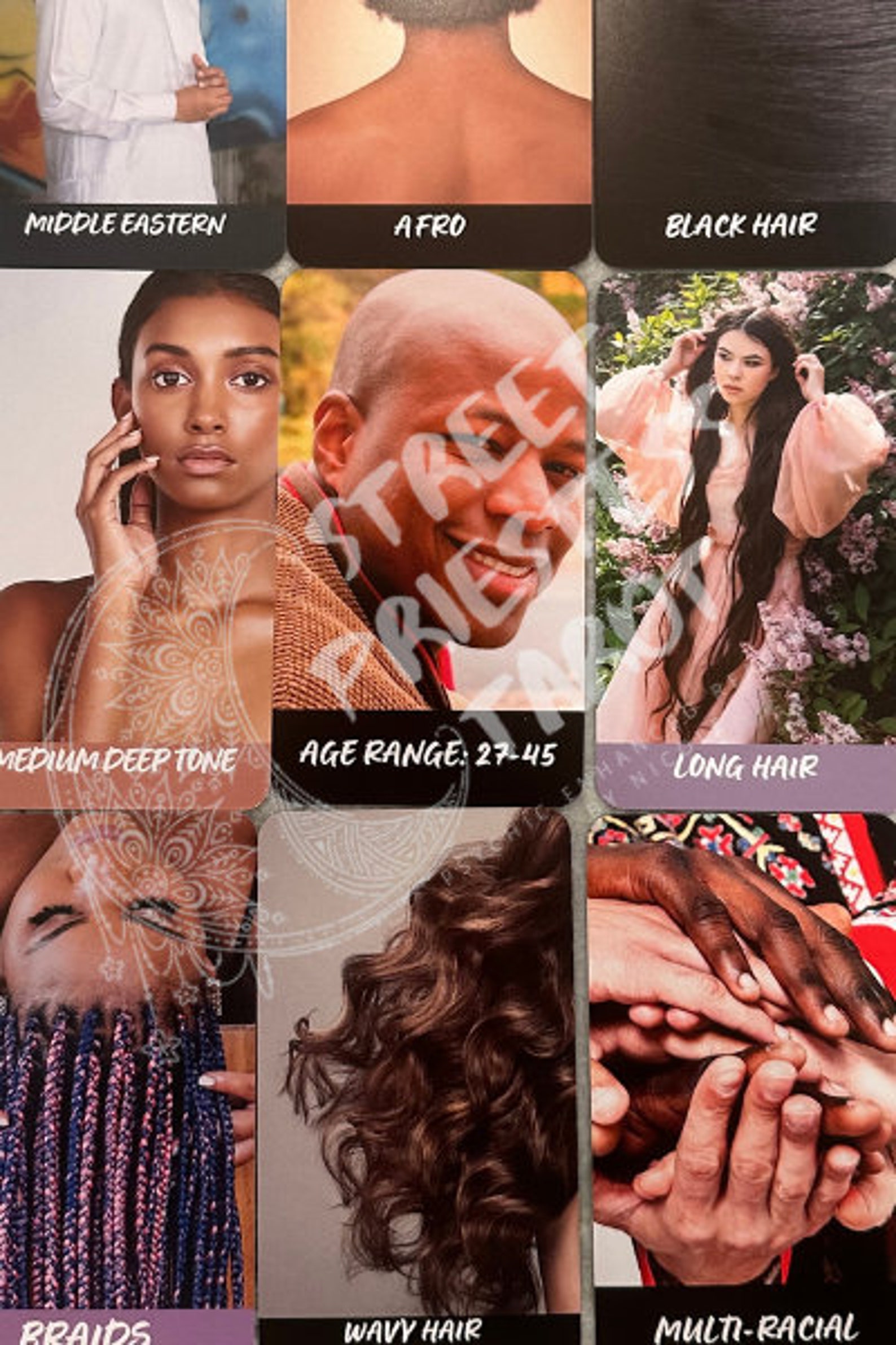 Physical Features Characteristics Oracle Cards Deck | 78 Tarot Size ...