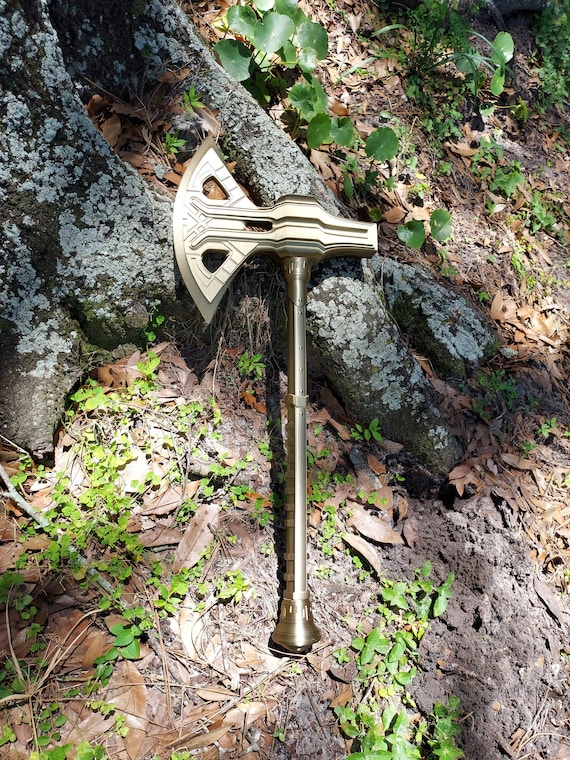 Skyrim Dwarven Battle Axe