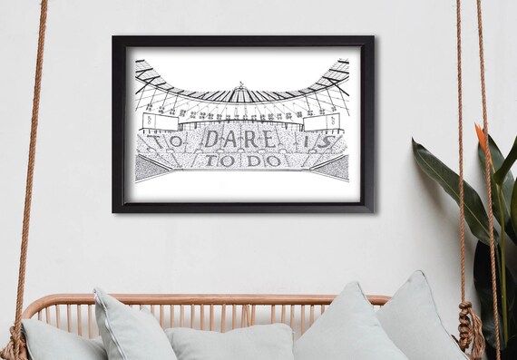 Tottenham Hotspur Stadium Line Drawing - Etsy