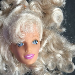 Barbie Doll Head - Etsy