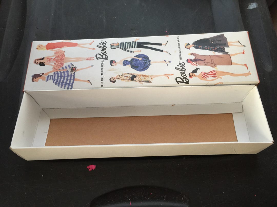 Repro Barbie Doll Empty Box - Etsy