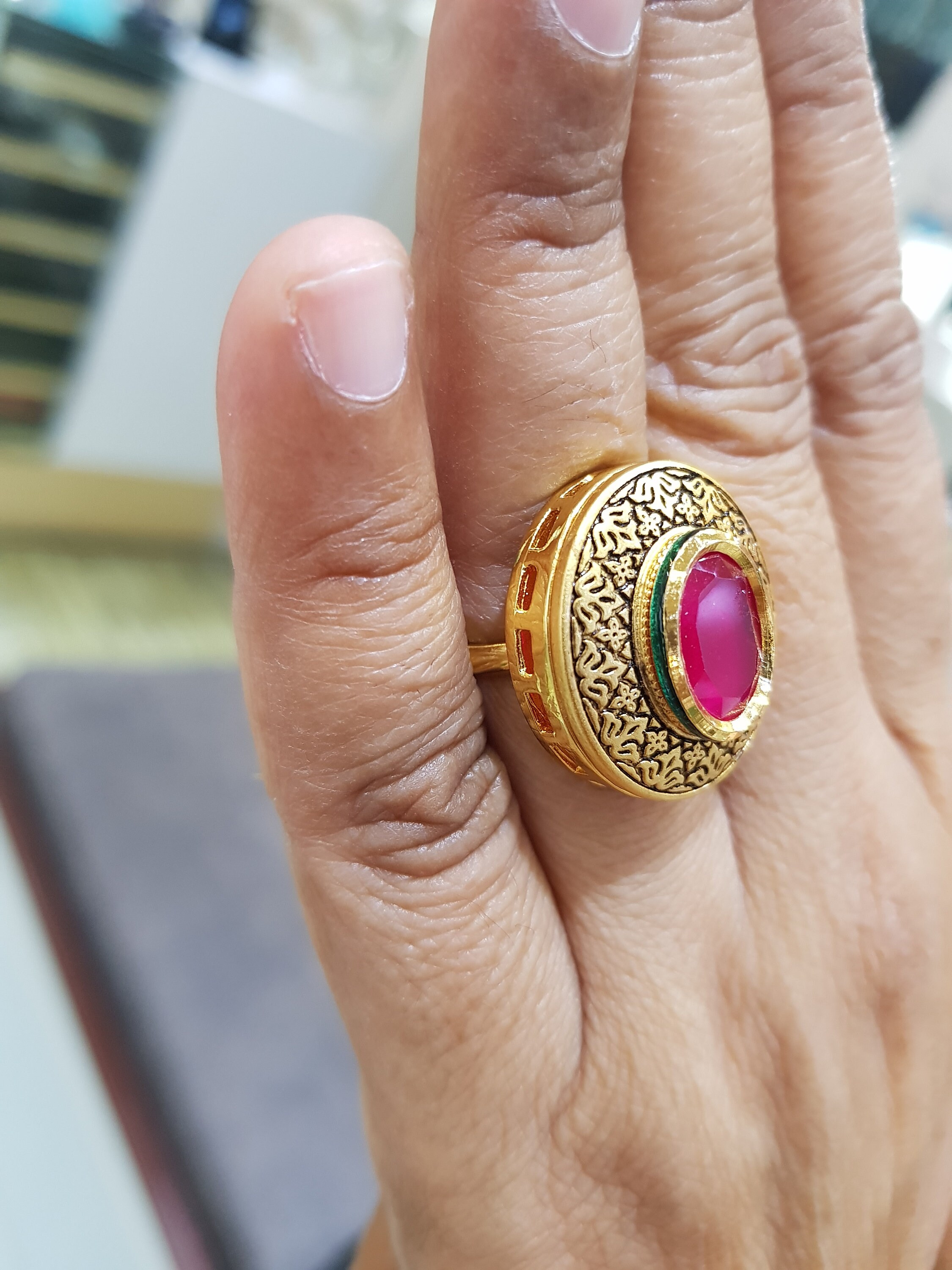 Sabyasachi Kundan Ring Indian Jewelry Ring Gold Kundan | Etsy