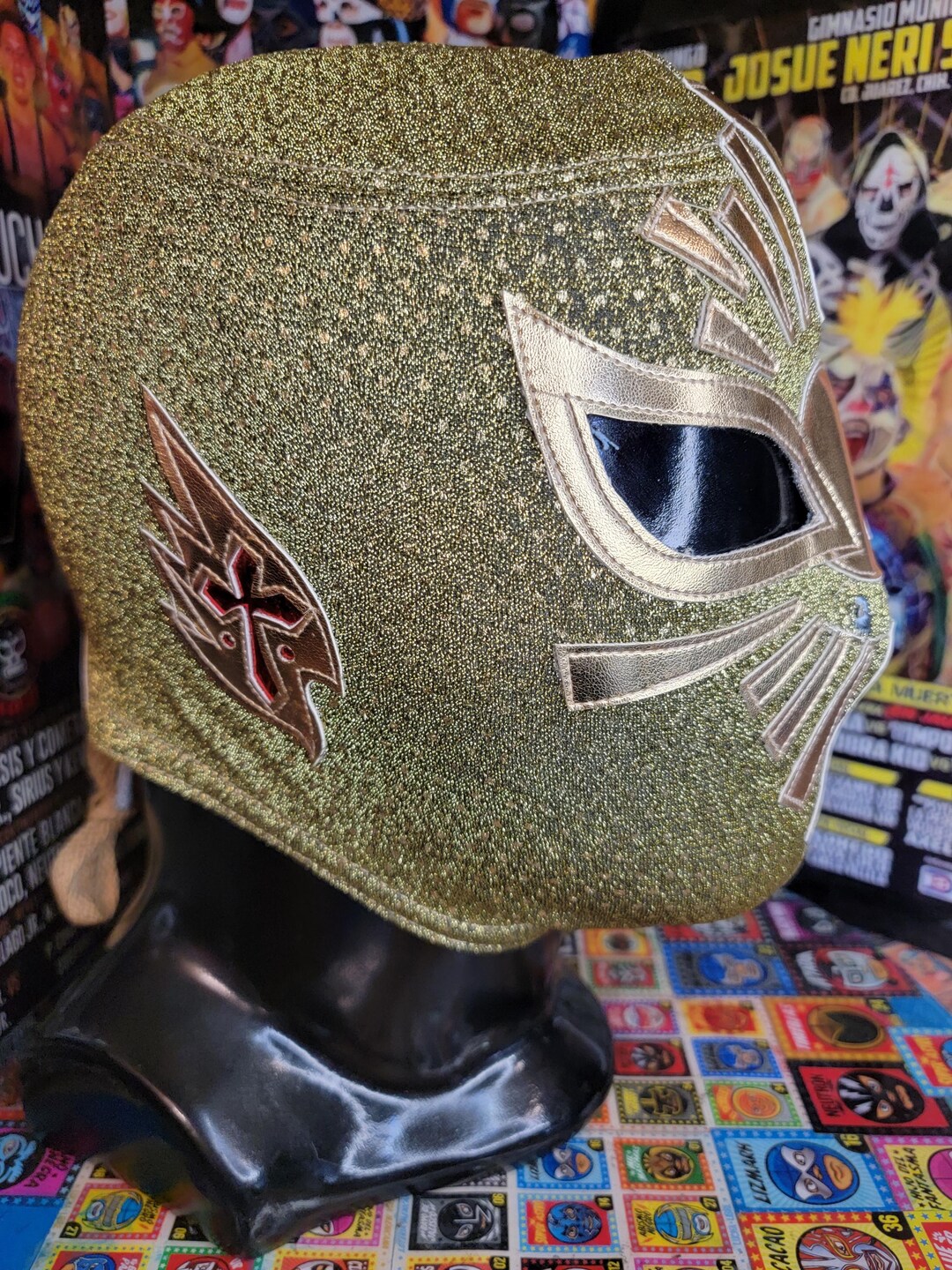 Mistico Lucha Libre Semi Pro Mask - Etsy