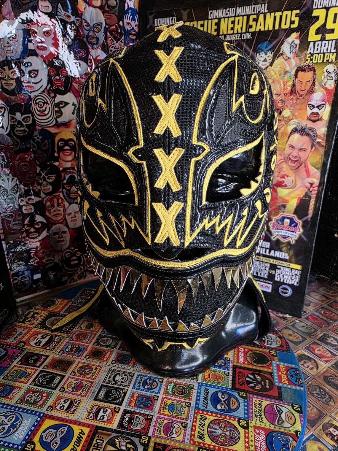 Evil Uno Lucha Libre Pro Grade Mask - Etsy