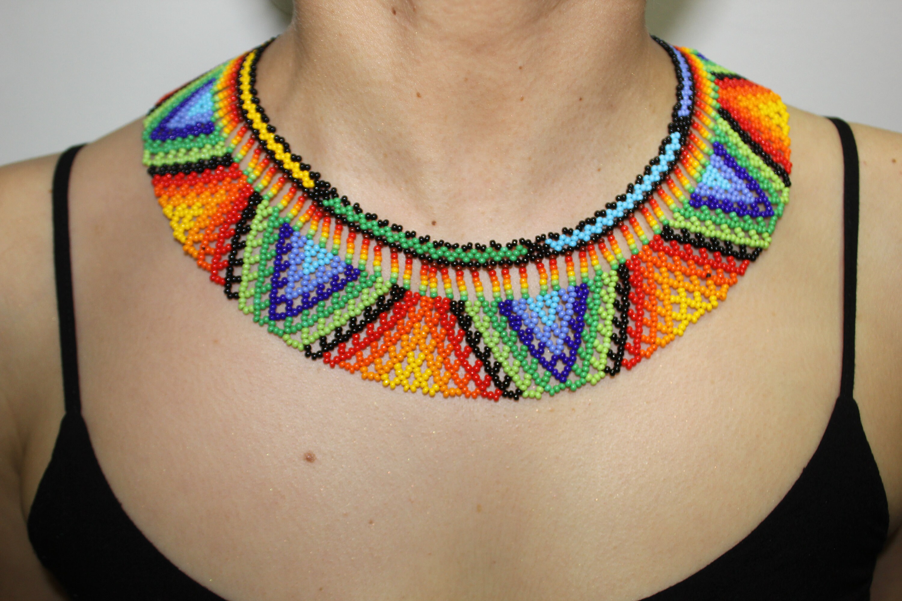 Collar Embera hecho a mano Collar indígena por la tribu | Etsy