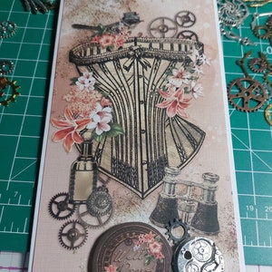 Steampunk Cards (sets of 4) - Etsy