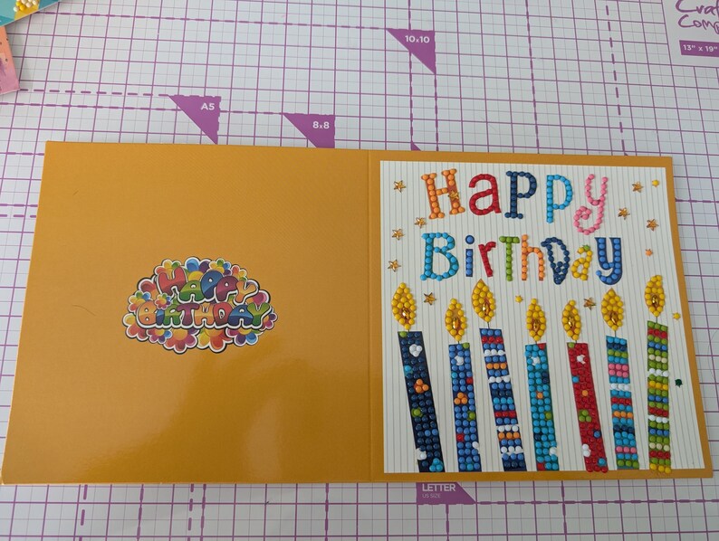 Crystal Art Cards (with Matching Back Cover) VOL 2 - Etsy UK